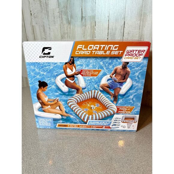 Other | Floating Card Table Set Nib Water Proof Card Set | Poshmark